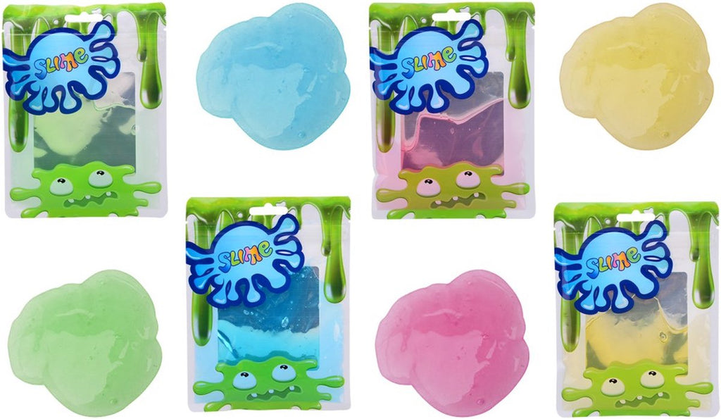 4 Zakken Blauwe Slijm - Slime - slijm maken - Squishy - Groen Slijm pa ...